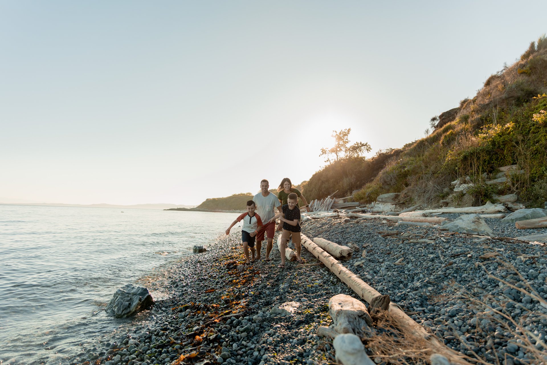 Dallas Road Beach, Victoria | Photographer | Flytographer