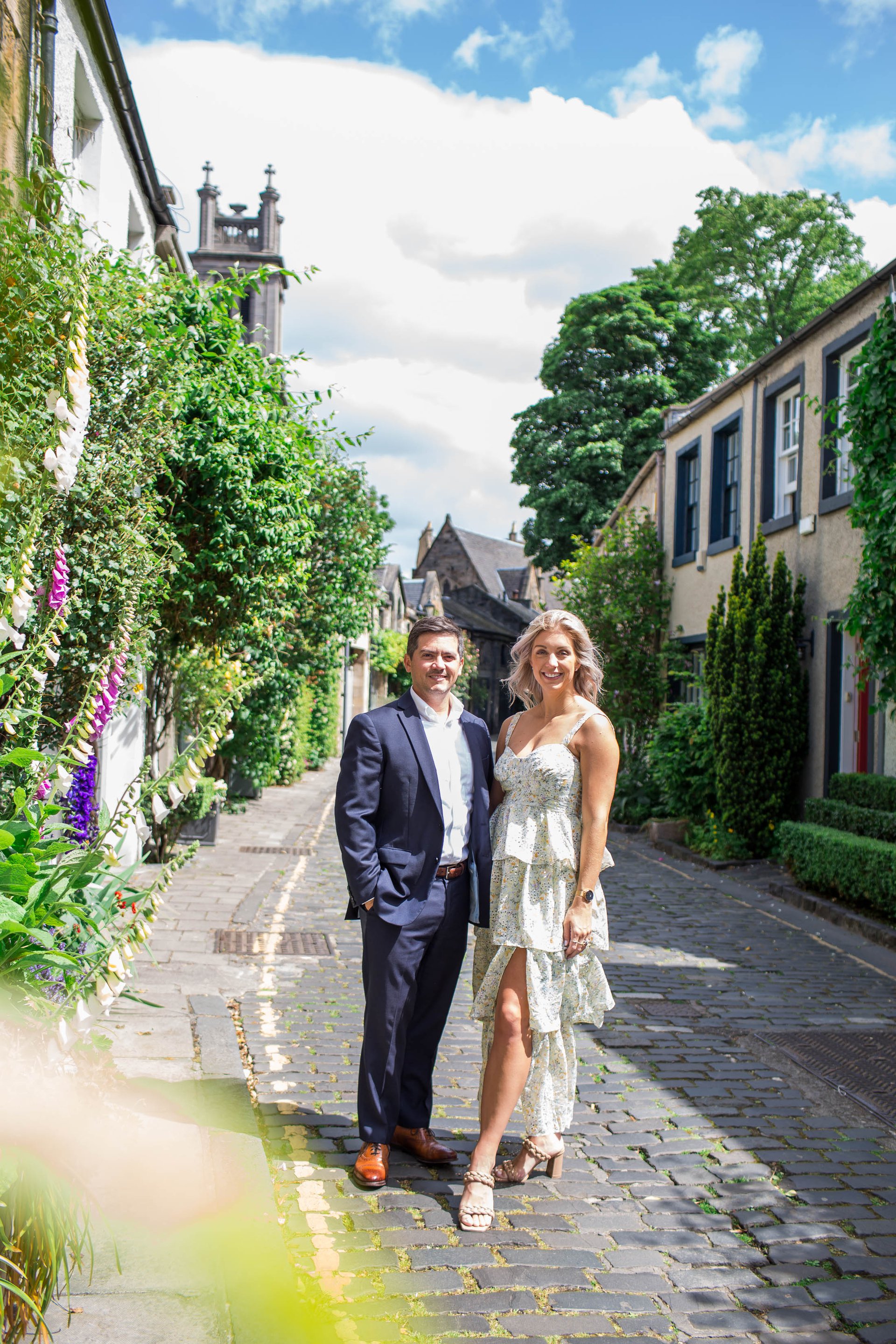 Circus Lane and St Stephen Street, Edinburgh | Photographer | Flytographer