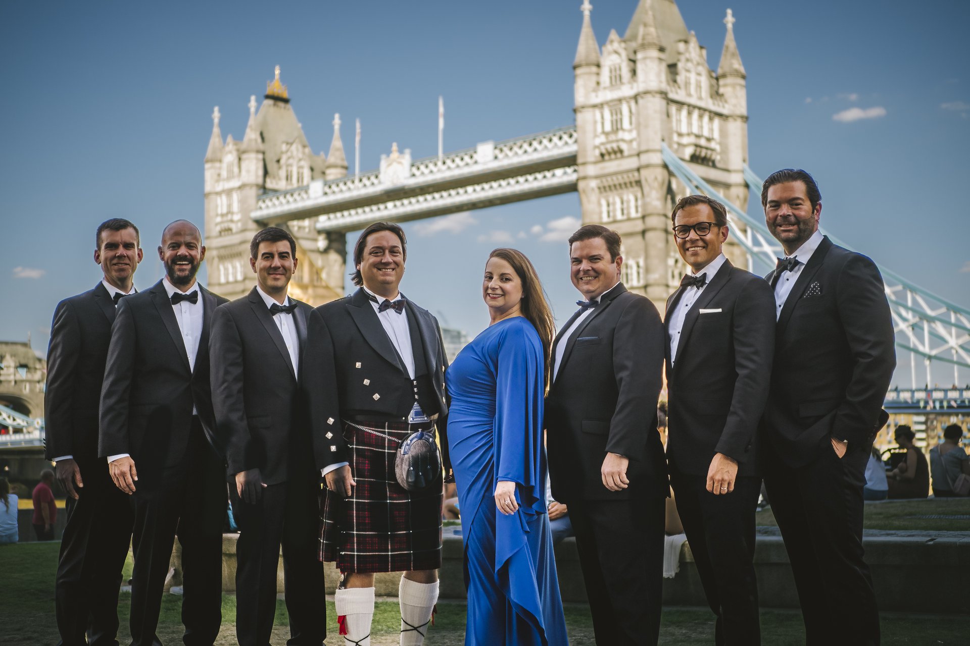 Friends Black Tie Evening In London