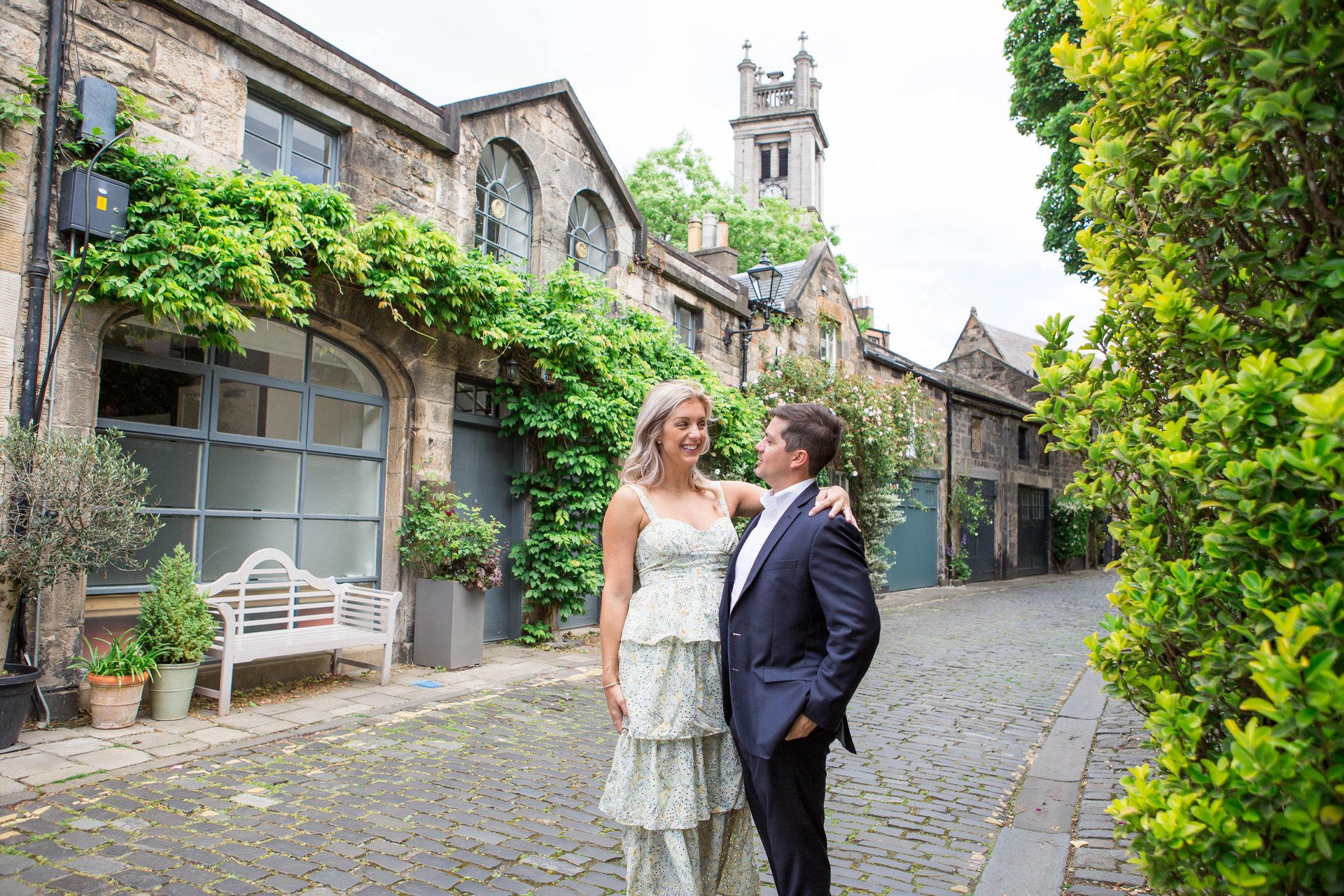 Circus Lane and St Stephen Street, Edinburgh | Photographer | Flytographer