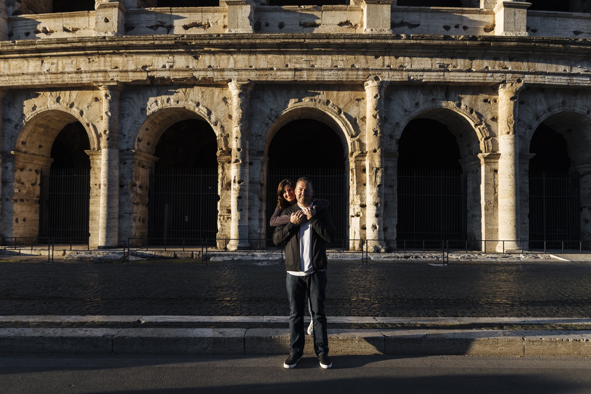 The Roman Forum and Colosseum, Rome | Photographer | Flytographer