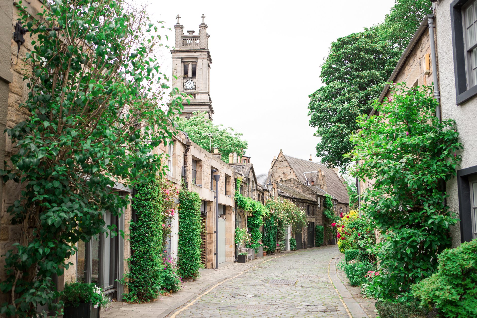 Circus Lane and St Stephen Street Photoshoot in Edinburgh, UK
