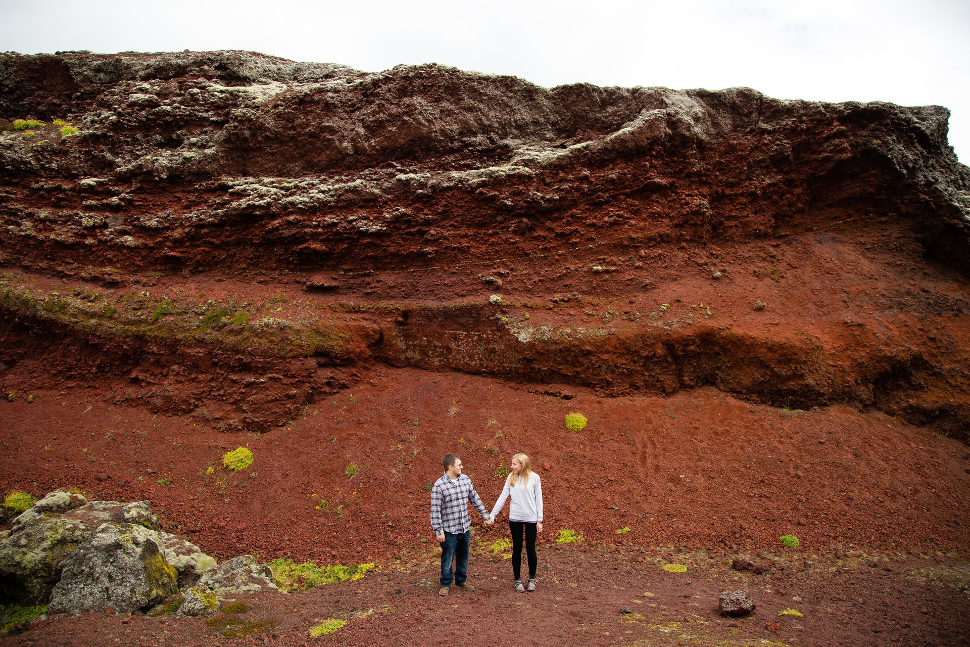 Red Hills Photoshoot in Reykjavik, Iceland