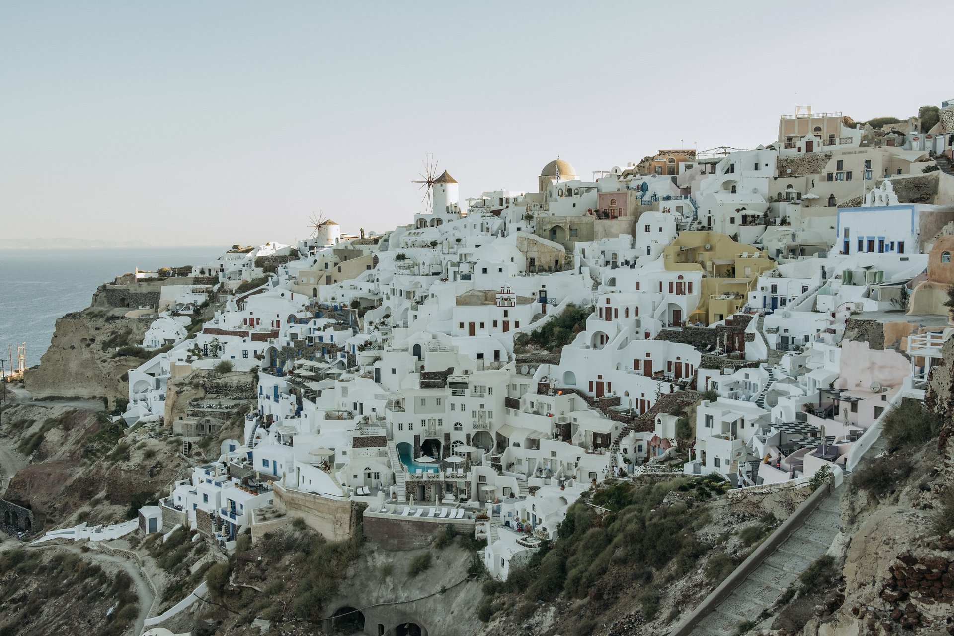 Oia Village Photoshoot in Santorini, Greece
