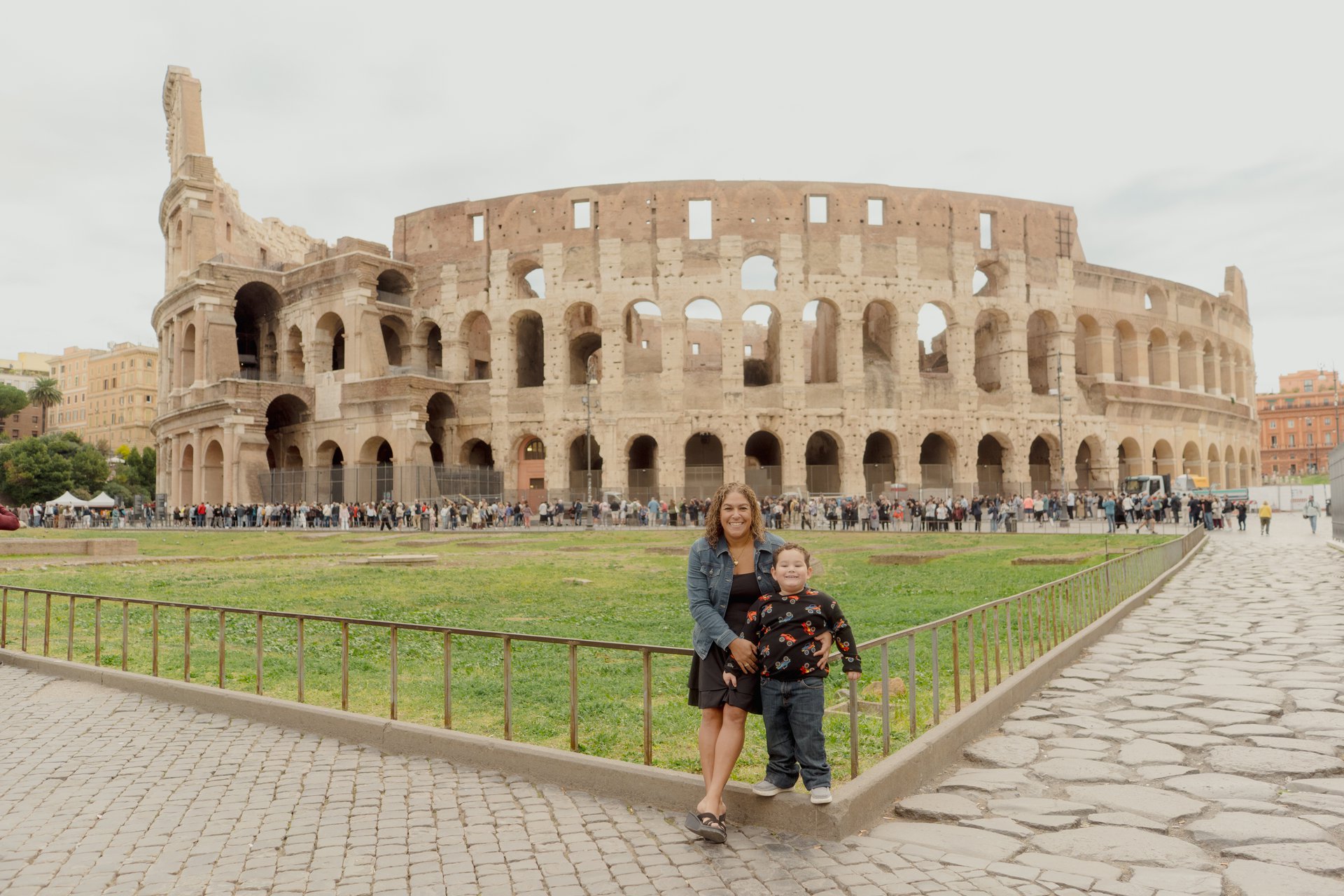The Roman Forum and Colosseum, Rome | Photographer | Flytographer